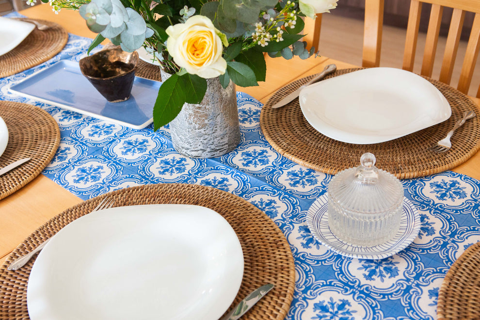 Floral Tile Runner – Tavola South Africa