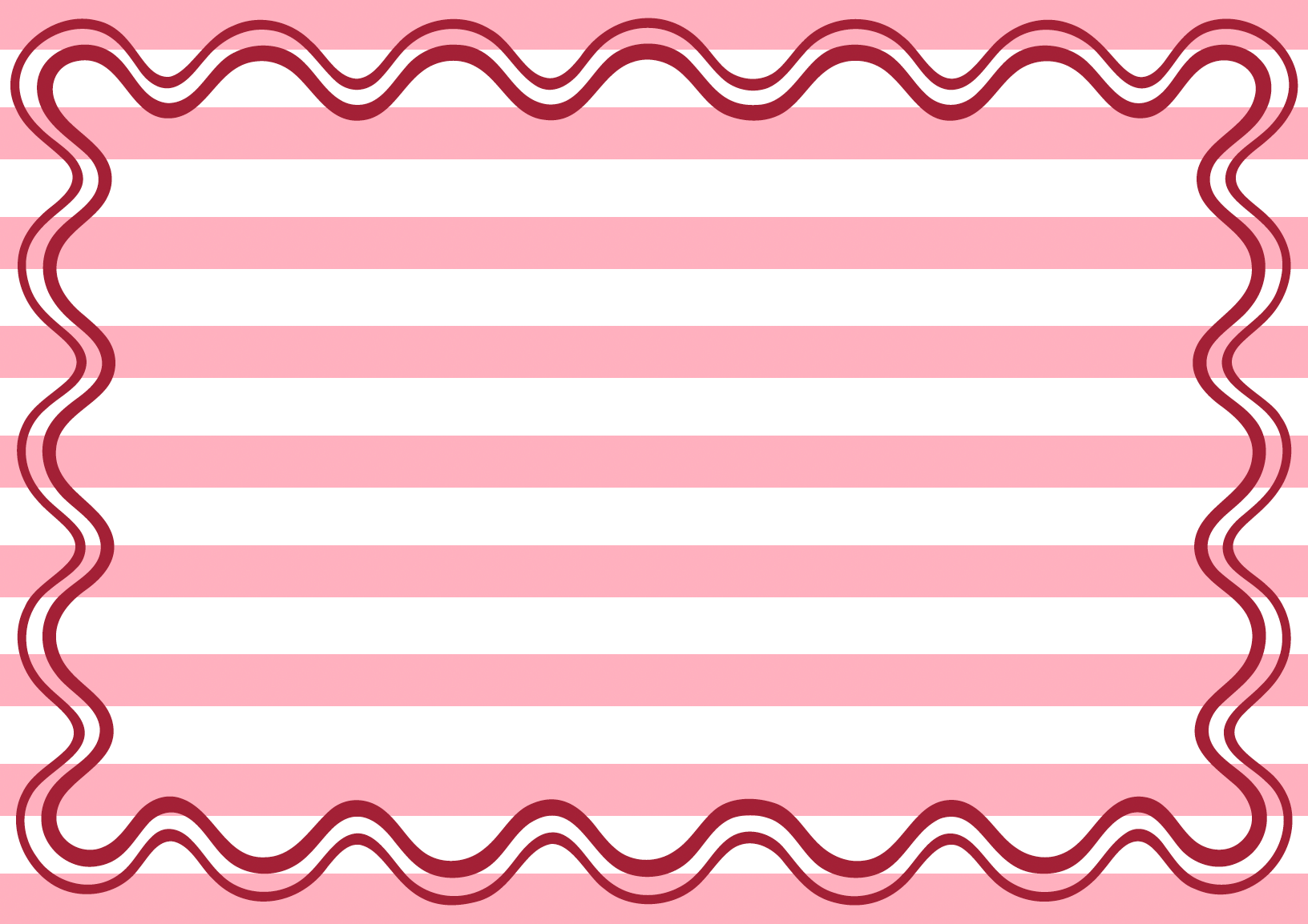 Red Wave Stripe Paper Placemats – Tavola South Africa